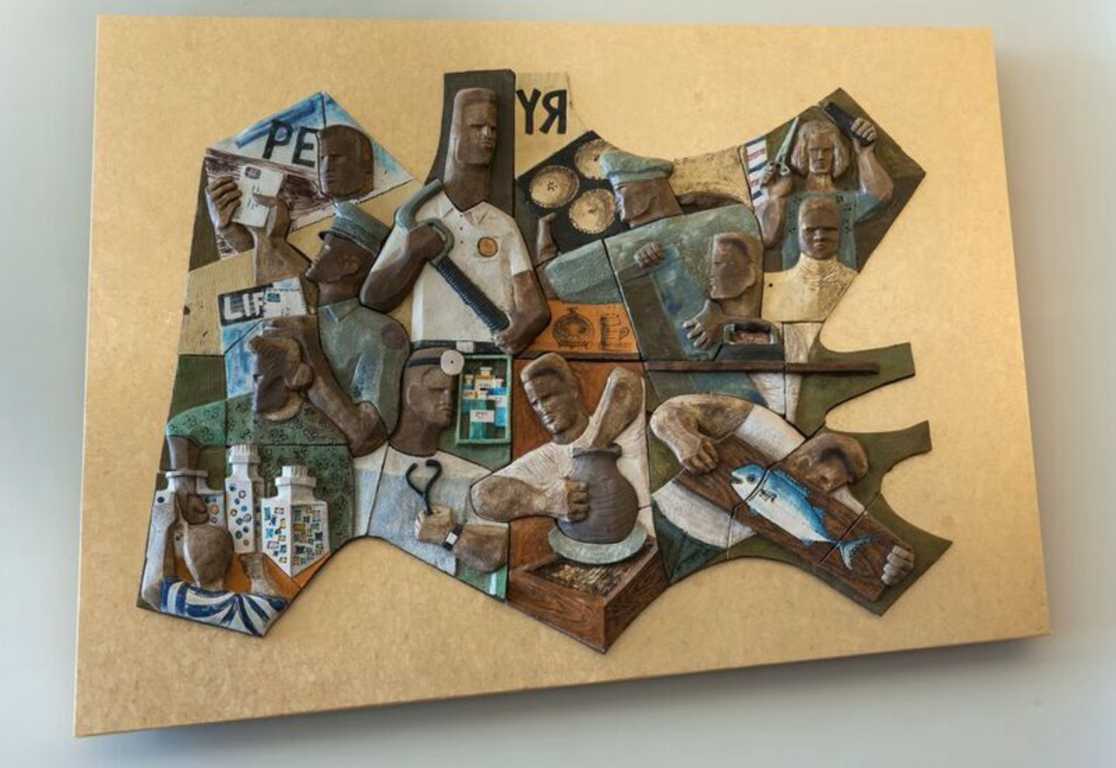 Isami Enomoto Labor Murals - Docomomo