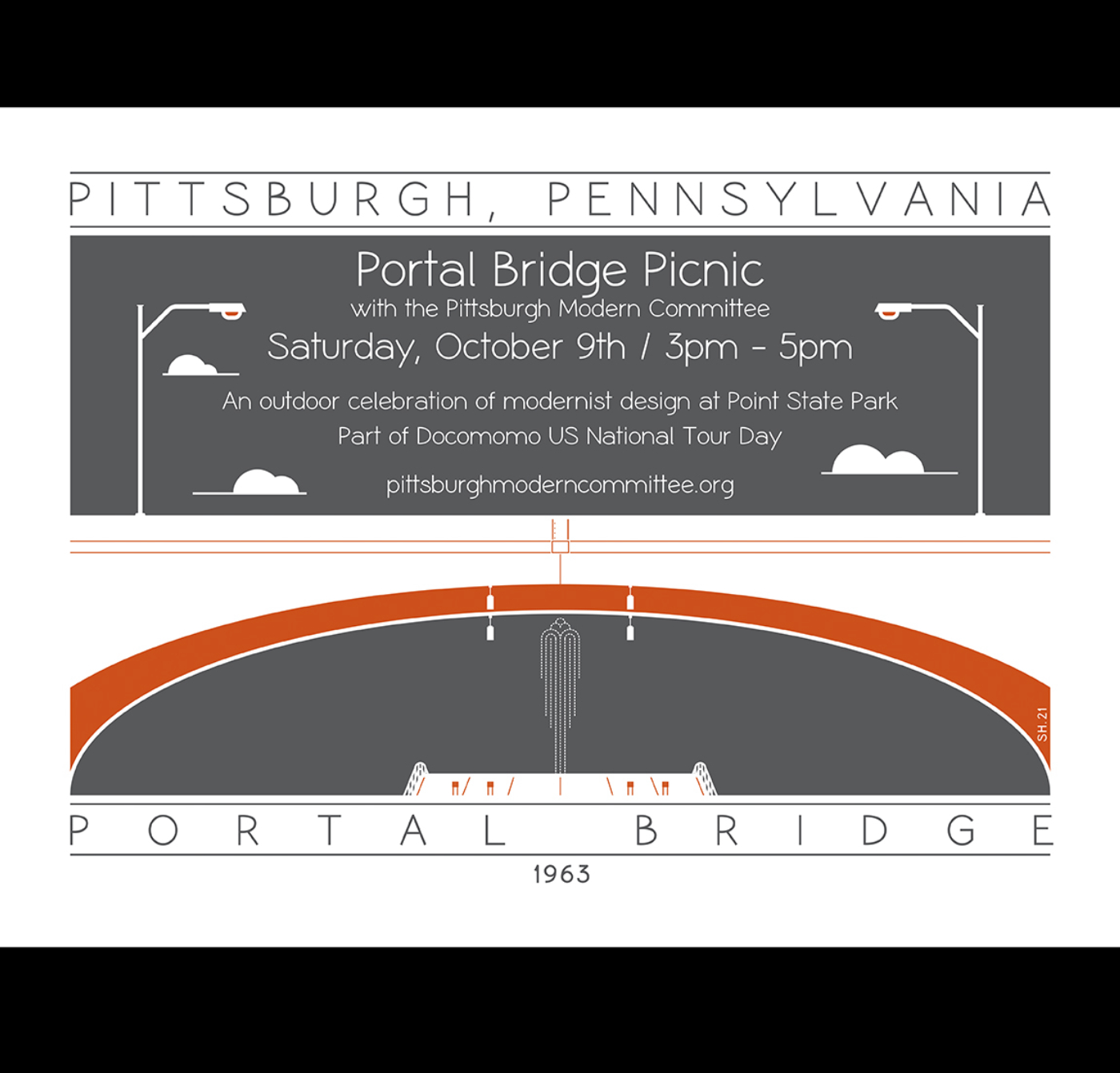 Portal Bridge Picnic: an outdoor celebration of modernist design at ...